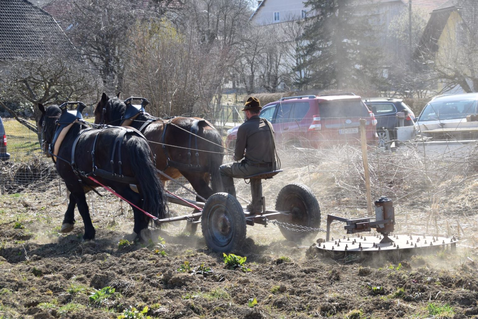 Ackerbau - ÖIPKFeldarbeit mit Pferden. Vom Pflügen bis zur Saat